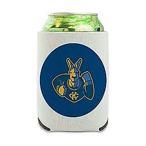 University of Missouri - Kansas City Primary Logo Can Cooler - Drink Sleeve Hugger Collapsible Insulator - Beverage Insulated Holder