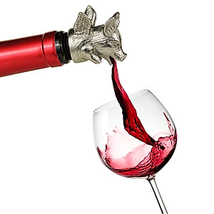 My Pour Head Stainless Steel Animal Wine Pourer Aerator - Fat Cat