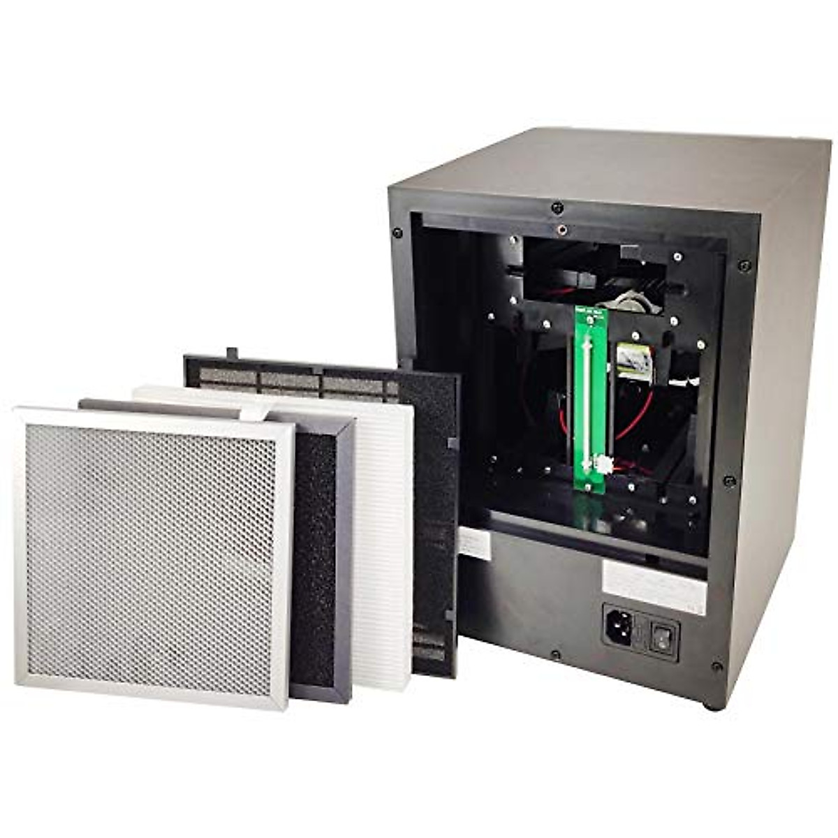 Green Air Deluxe 3 Plate HEPA and Odor Fighting Filter Air Purifier Ozone Generator