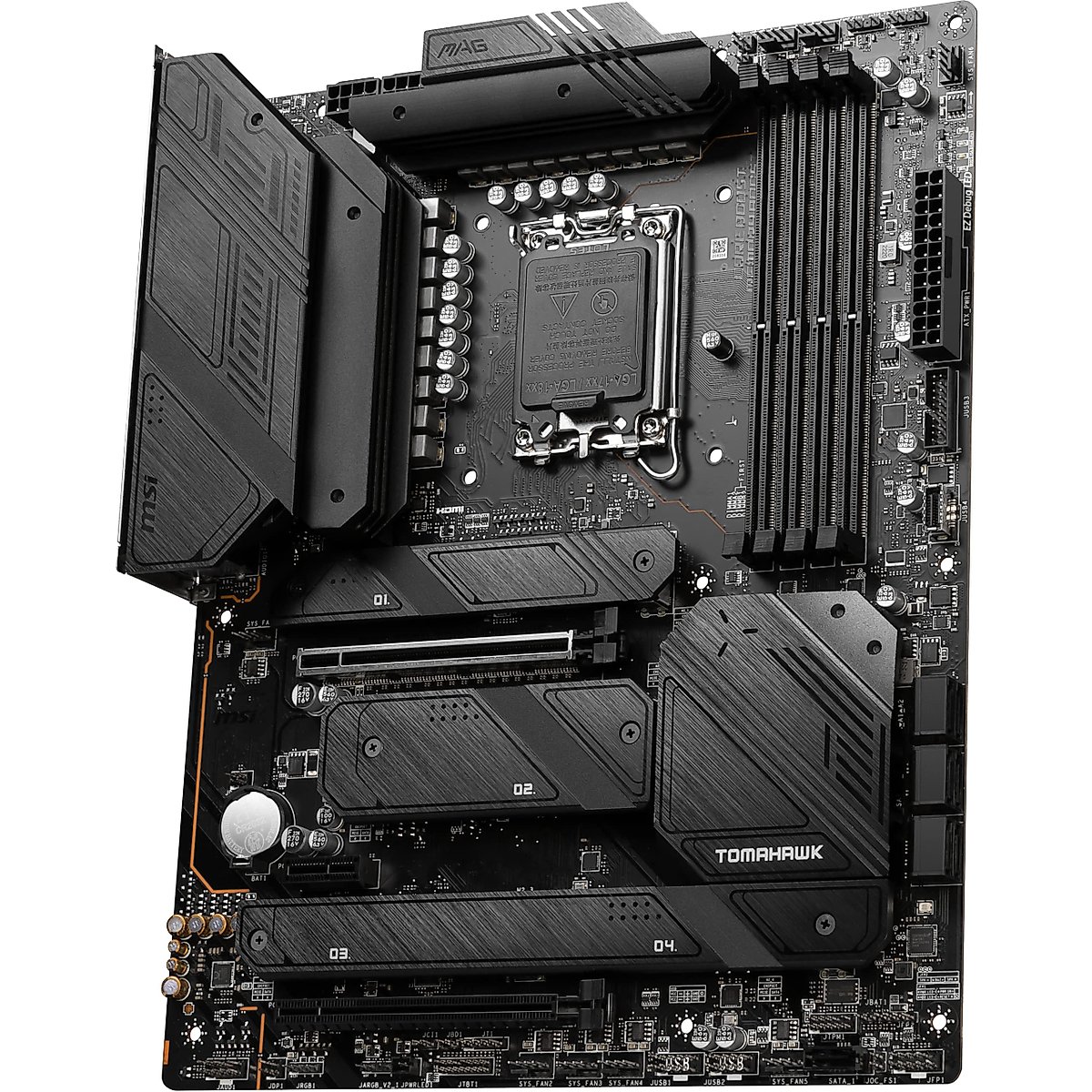 MSI MAG Z790 Tomahawk WiFi Gaming Motherboard (Supports 12th/13th/14th Gen Intel Processors, LGA 1700, DDR5, PCIe 5.0, M.2, 2.5Gbps LAN, USB 3.2 Gen2, HDMI/DP, Wi-Fi 6E, Bluetooth 5.3, ATX)