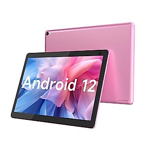 COOPERS Tablet 10 inch, Android 12 Tablet, 32GB ROM 512GB Expand Computer Tablets, Quad Core Processor 6000mAh Battery, 1280x800 IPS Touch Screen, 2+8MP Dual HD Camera, Bluetooth WiFi Tablet PC