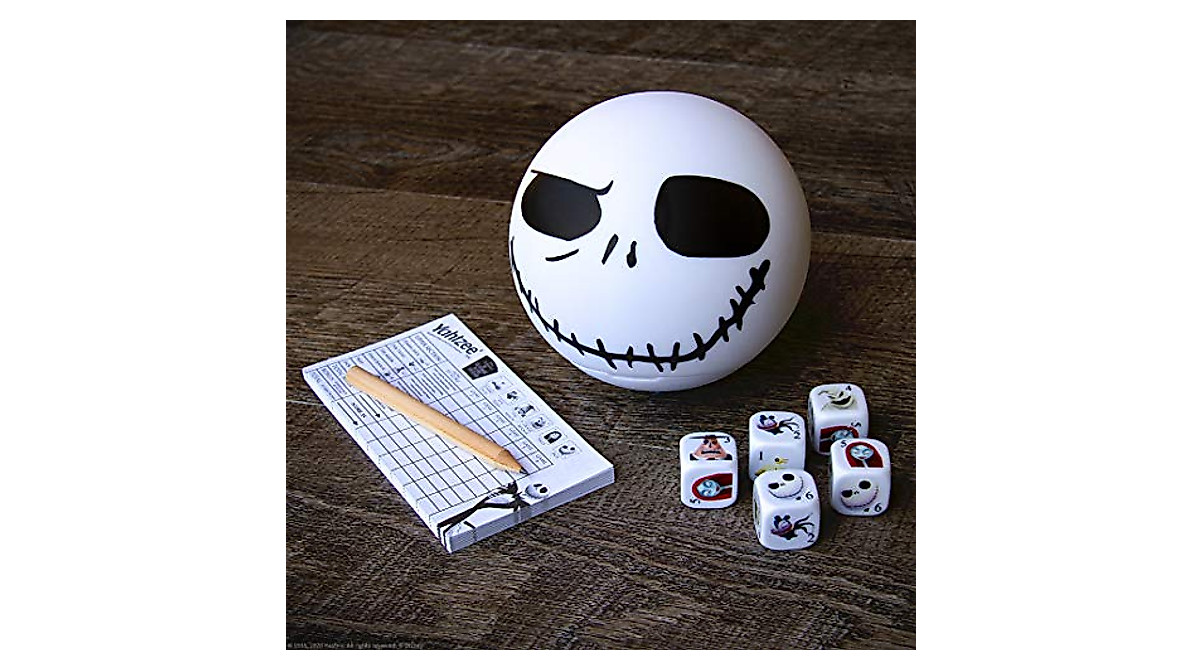 Nightmare Before Christmas Yahtzee | Jack Skellington Game