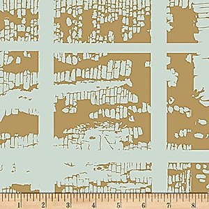 Art Gallery Fabrics Art Gallery Observer Chipping Away Mica Fabric, Aqua