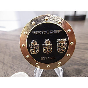 United States Navy USN Popeye Ask The Chief Challenge Coin