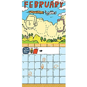 Kid's Awesome Activity Wall Calendar 2020