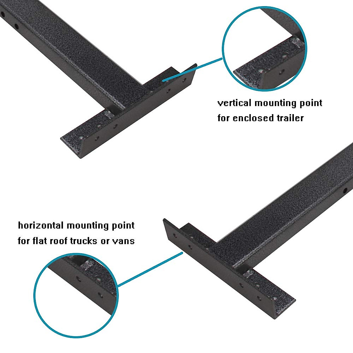 StarONE Enclosed Trailer Ladder Racks Cargo Trailer Ladder Rack Roof Rack for Trailers