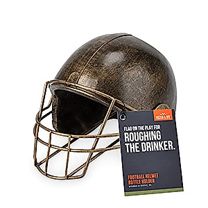 Foster & Rye Football Helmet Bottle Holders, Metallic