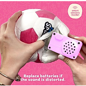 Move2Play, Hilariously Interactive Toy Soccer Ball with Music and Sound Effects, Ball for Toddlers, Birthday Gift for Boys and Girls 1, 2, 3+ Years Old