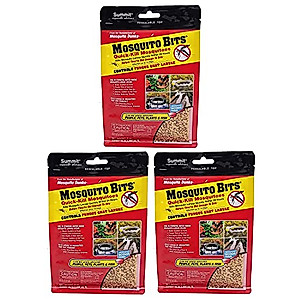 Summit 116-12 Quick Kill Mosquito Bits, 8-Ounce (3 Bottles)