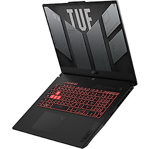 ASUS TUF Gaming A17 17.3" IPS 144Hz Full HD (1920x1080) Gaming Laptop (AMD Ryzen 7 7735HS up to 4.7 GHz, 64GB DDR5 4800MHz RAM, 1TB PCIe SSD, GeForce RTX 4060, Win11P) w/Dockztorm Hub