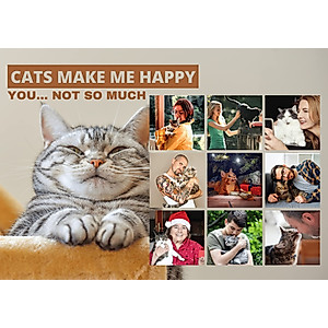 Onebttl Funny Cat Coffee Mug, Cat Mug with Cat Ears and Cat Tail Handle, Cat Gifts for Cat Lovers on Christmas, Birthday - Best Cat Mom Ever