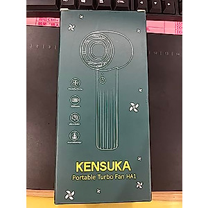 KENSUKA Portable Handheld Fan with Aromatherapy HA1, Personal USB Rechargeable Mini Turbo Fan with 3 Speed Adjustable and Desk Base, Pocket Hand Fans for Women, Travel, Makeup, Outdoor, Indoor.