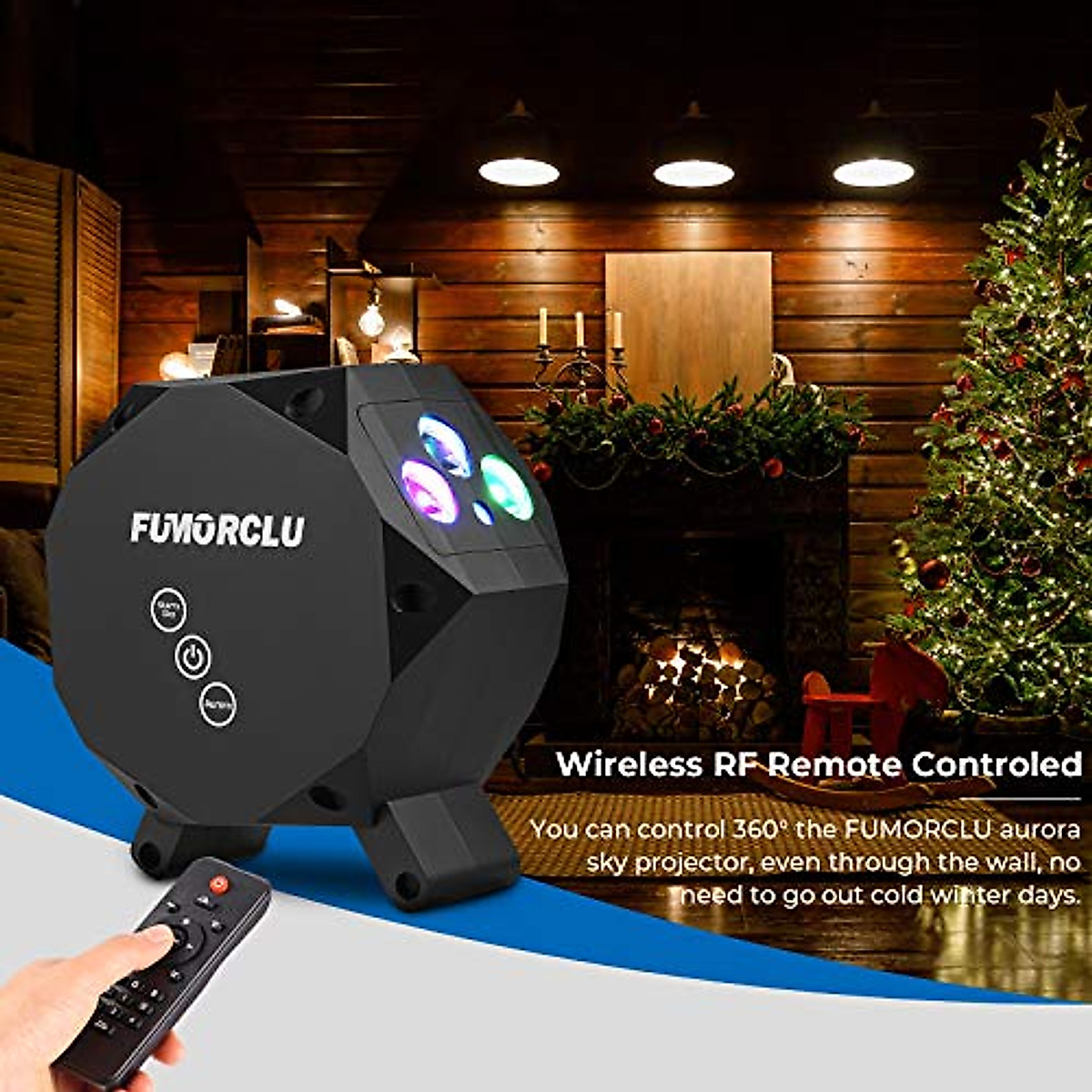 Star Projector for Indoor, Aurora Sky Projector for Bedroom, Dicsco Lamp for Party, Bar, Birthday Party