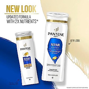 Pantene PRO-V Repair & Protect Shampoo, 12 oz + Conditioner, 10.4 oz