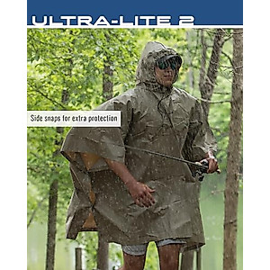FROGG TOGGS Ultra-Lite2 Reusable Waterproof Breathable Poncho