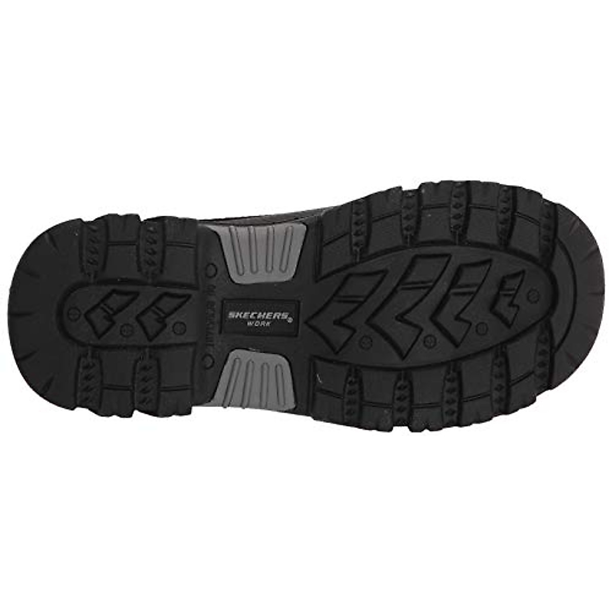 Skechers mens Burgin Congaree Construction Shoe, Black, 10.5 Wide US