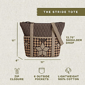Bella Taylor Stride Tote | Medium Cotton Handbag for Women | Farmhouse Star
