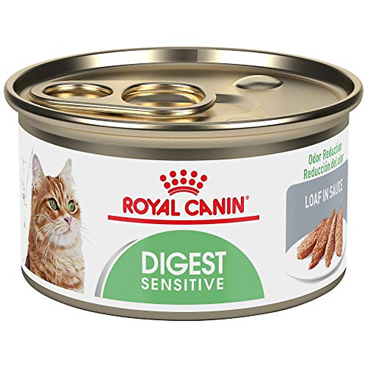 Royal Canin Feline Care Nutrition Digest Sensitive Loaf in Sauce Canned Cat Food, 3 oz can (Pack of 24)