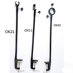 Handheld Digital Microscope Accessories Camera Gooseneck Arm Clamp Arm Stand for Microscope Industrial Camera and Flashlight Mount Microscope Accessories (Color : OK21)