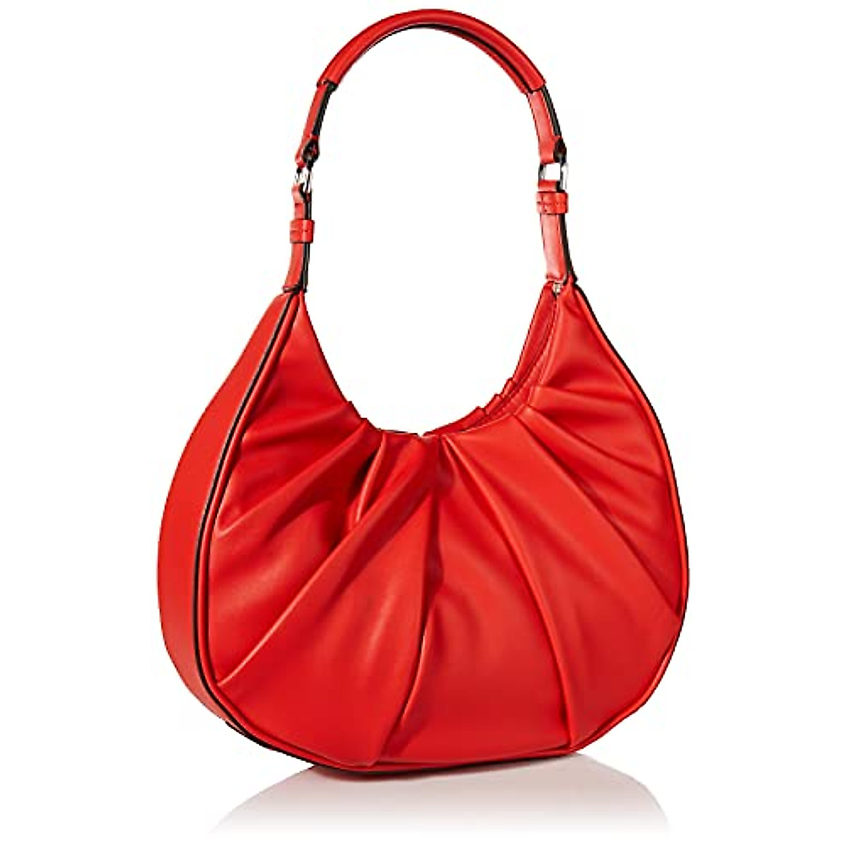 Calvin Klein Myla Novelty Hobo Shoulder Bag, Crimson