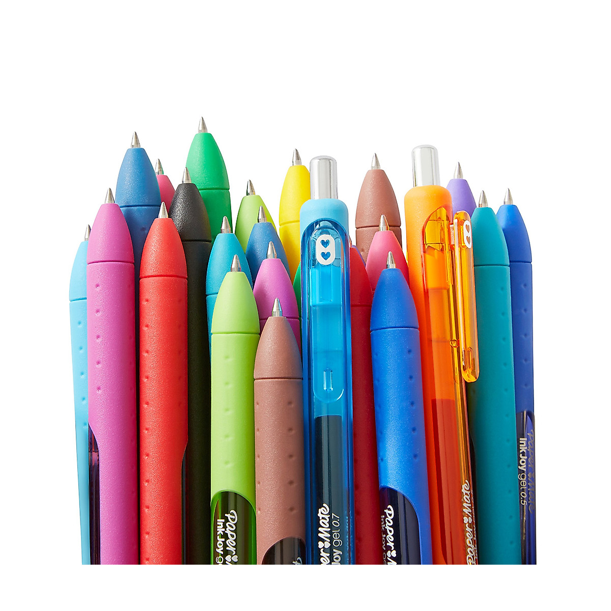 Paper Mate Inkjoy Gel Pens, Medium Point, 2-Pack, Black (1951634)