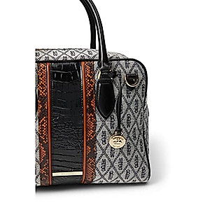 BRAHMIN Alexandria Marissa Satchel Black One Size