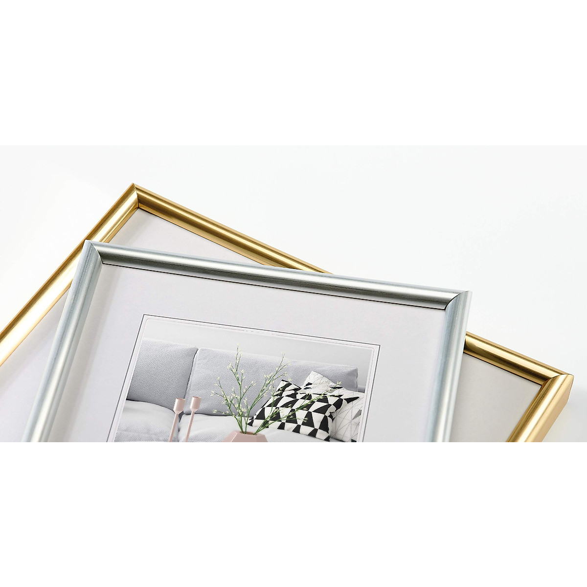 Walther Design KW070H Galeria Picture Frame, 19.75 x 27.50 inch (50 x 70 cm), White