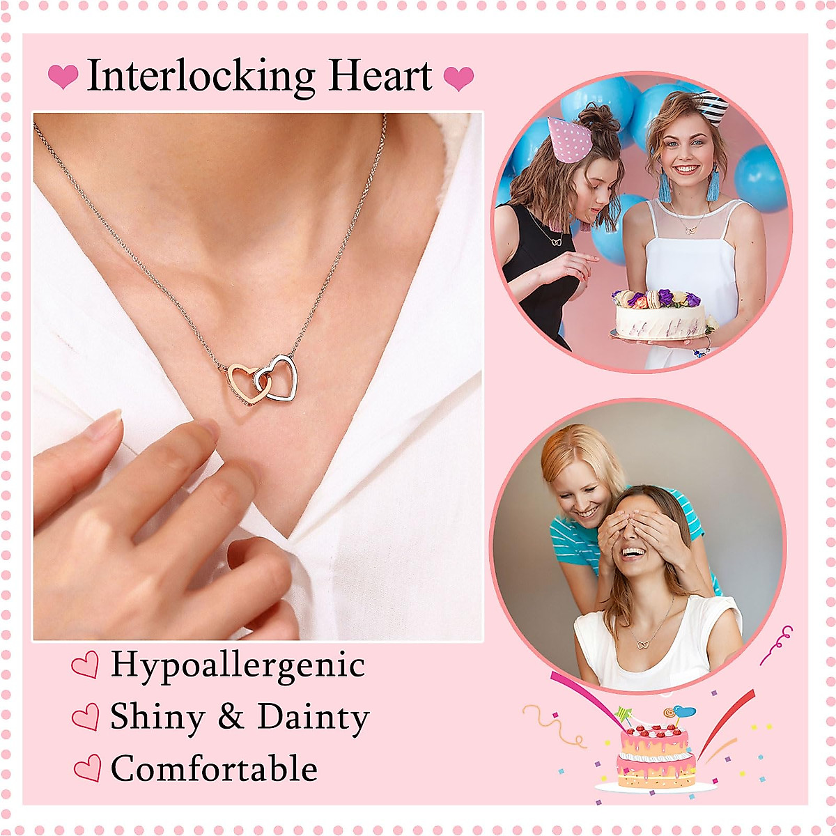 UNGENT THEM 21st Birthday Gifts for Her 21 Years Old Birthday Gifts Ideas Necklace 21st Birthday Decorations for Her Daughter Women
