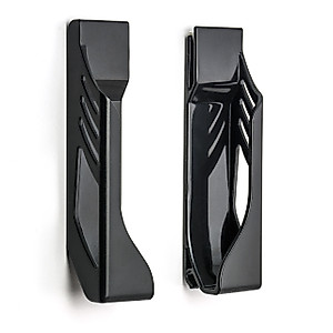 Dockem Damage-Free Wall Mount for iPhone: 14, 13, 12, 11, Pro, Plus, Mini, Pro Max, SE 2/3, XS/X, XS Max, XR, 8/7, 8/7+, S22, S21, S20: 3M Command Strip Adhesives: Koala Mount Wall Dock [Black]