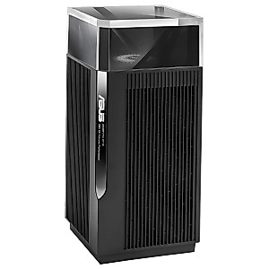 Asus ET12 AXE11000 Whole-Home Tri-Band Mesh WiFi 6E System Coverage up to 610 Sq. Mtr/6,000 Sq. ft.,11Gbps WiFi, 3 SSIDs, Free Security & Parental Controls, Dual 2.5G Ports LAN Aggregation 2 Pack