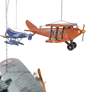 Hanging Airplane Mobile - Flight Mobile by Authentic Models, Ceiling and Nursery Decor for All Ages, Large Educational Decoration for Boys, Girls, and Aviation Enthusiasts