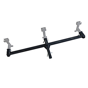 Triple Adapter for Trash Can Grabber Tractor Hitch Garbage Hauler Adapter Only