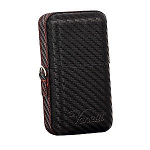 VONETTI Alpha Shield CARBONE - Premium RFID Signal Blocker Box - Smart Car Key Faraday Signal Protector, Keyless Go RFID Blocking Case, Crypto Wallet Safe Box, Signal Blocker Faraday Tin (Black)