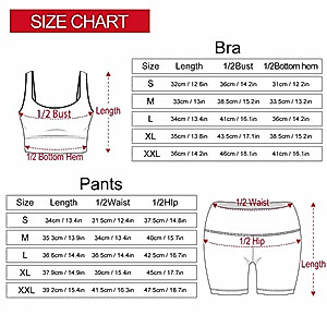 AuHomea Women Yoga Set Jamaica Flag Workout Sport Bra with High Waist Shorts Legging Outfit Tracksuit for Girls 2Pcs Size L
