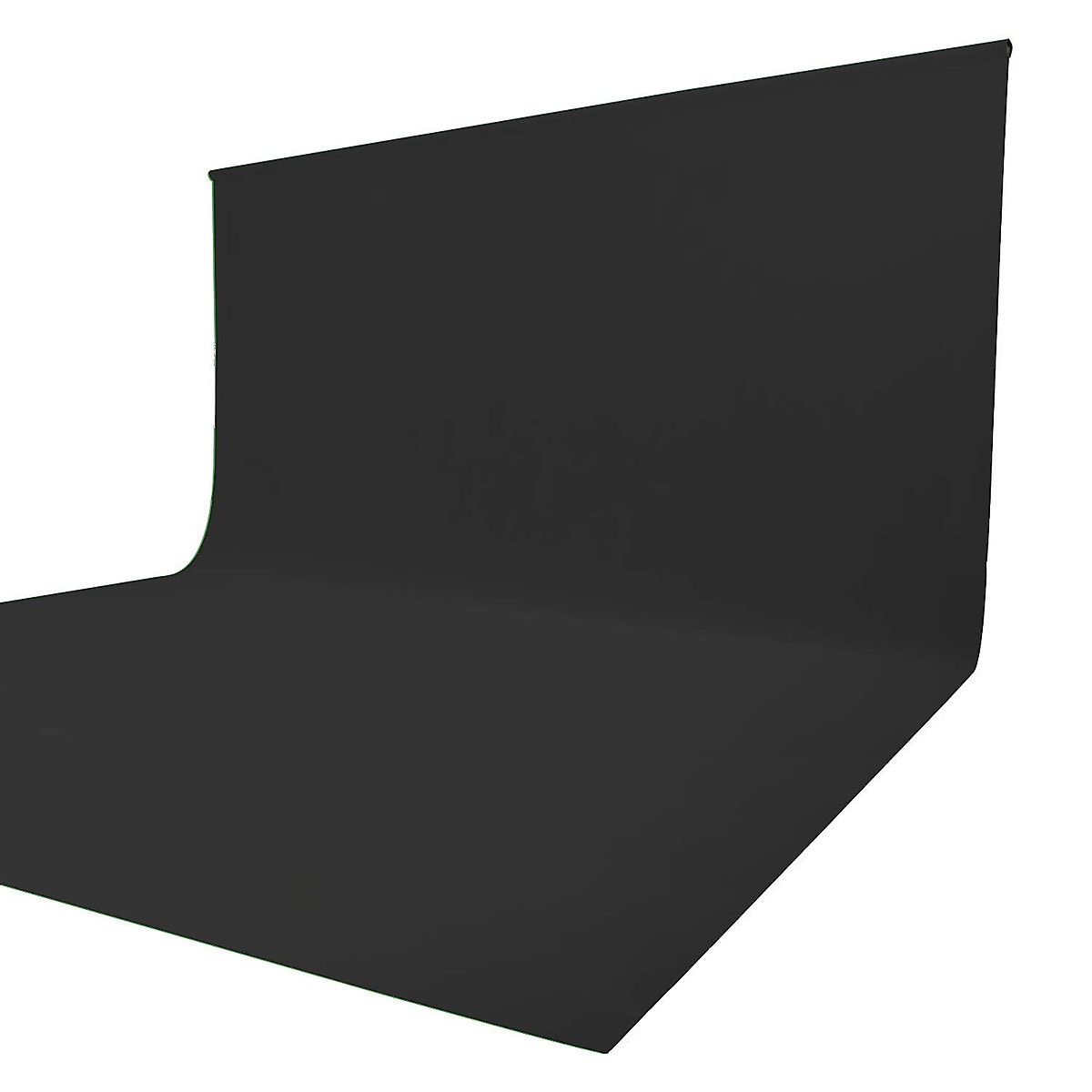 ISSUNTEX 6X9 ft Background Muslin Backdrop, Photo Studio, Collapsible High Density Screen for Video Photography and Television-Black