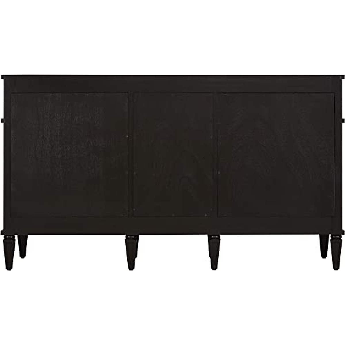 Signature Hardware 953349-60-UM-0 Elmdale 60" Free Standing Double Basin Vanity Set with Mahogany Cabinet, Wood Vanity Top, and Porcelain Undermount Sink - No Faucet Holes