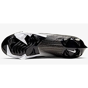 Nike Men's Cleat, Black White, 10