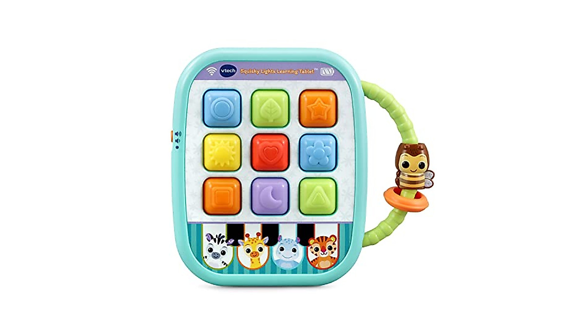 VTech Squishy Lights Learning Tablet for Sensory & Early Learning