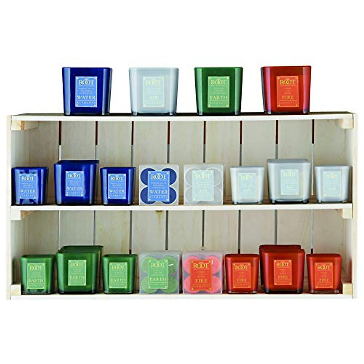 Root Candles Elements Collection Beeswax Blend Scented Candle, 5-Ounce, Earth