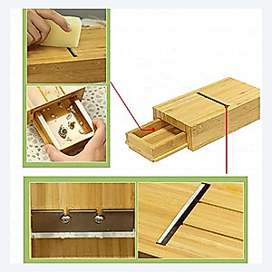 BOOWAN NICOLE Complete DIY Soap Making Supplies Kit Full Beginners Set Including Silicone Mold, Planer Wood Box, Soap Base, Spatulas, Pipette and More