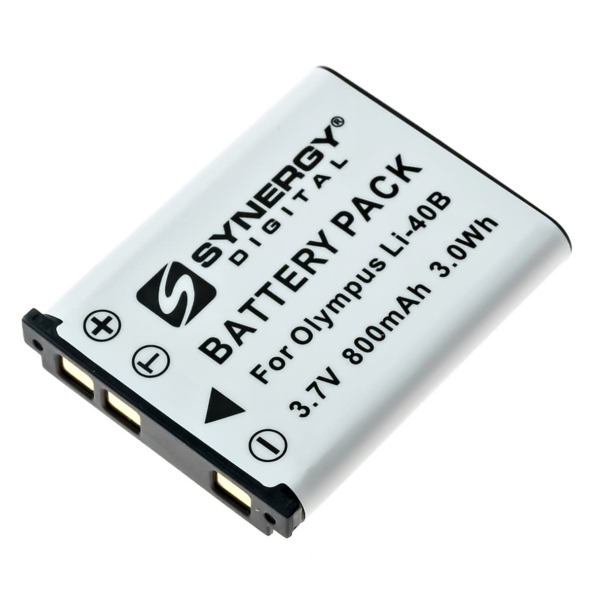 Synergy Digital Camera Batteries, Compatible with Kodak PIXPRO FZ53 Digital Camera, (Li-Ion, 3.7V, 800 mAh), Replacement for Olympus LI-40B Battery, combo-pack includes: 2 x SDLI40B Batteries