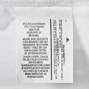 BabyDoll Bedding Fitted Waterproof Bassinet Mattress Protector, 13X29, white