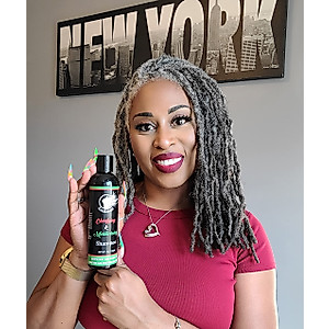 LOCLICIOUS Clarifying & Moisturizing Shampoo for Locs, Dreadlocks, Braids, and Dreads - Vegan, Organic Formula - Lightweight & Residue-Free - Promotes Healthy Hair (8oz)