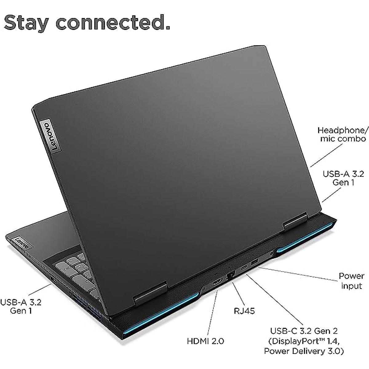 Lenovo IdeaPad Gaming 3 - Laptop Computer, 15.6" 120Hz FHD Display, AMD Ryzen 5 6600H, NVIDIA GeForce RTX 3050, 32GB DDR5 RAM, 1TB SSD Storage, Wi-Fi 6, Essential Gaming Laptop, Windows 11 Home