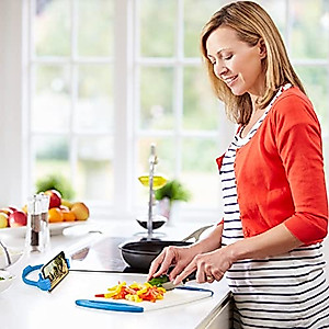 LucyPhy 8 Pack Thumbs up Cell Phone Holder, Adjustable Silicone Tablet Stand, Multi Colors Portable Desktop Stands Compatible for Smart Phones iPhone iPad Huawei (8 Color)