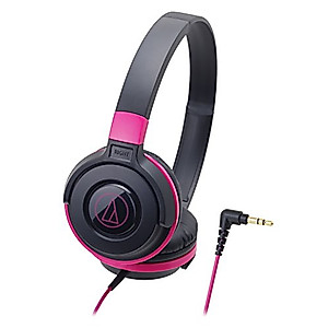 audio-technica STREET MONITORING Portable Headphone ATH-S100 BPK (Black Pink)