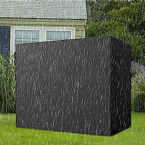 Outdoor Swing Cover 3 Seater Hammock Patio Cover Furniture Garden Glider Chair Cover Heavy Duty Patio Furniture Covers All Weather Protection 87" Lx49'' Wx67'' H