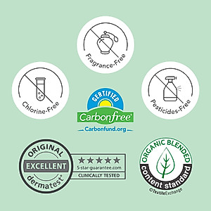 Rael Pads For Women, Organic Cotton Cover Pads - Regular Absorbency, Unscented, Ultra Thin Pads with Wings for Women (Regular, 56 Total)