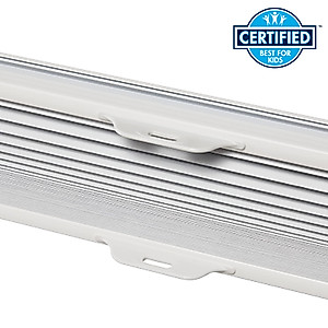 Persilux Blackout Cellular Cordless Shades, Honeycomb Window Blinds for Windows, Top Down Bottom Up Accordion Window Shades for Home, Thermal Insulated Door Blinds & Shades (93" W x 60" H, White)