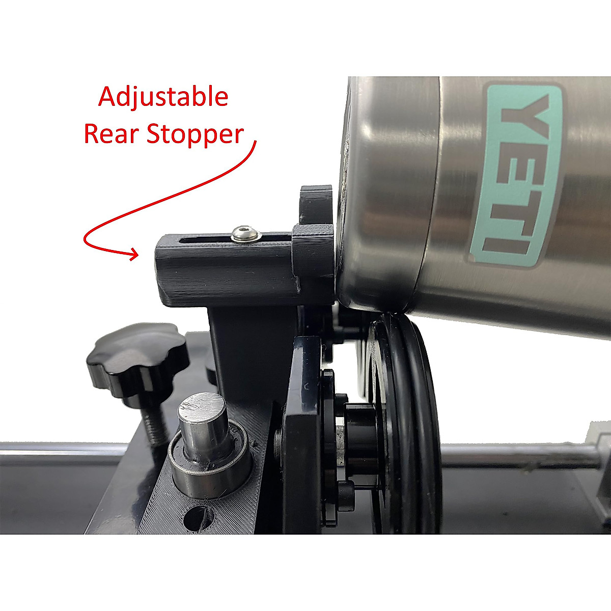 The Most Advanced CO2 Rotary Clamp Kit for Chinese Rotary Laser Machine, Chinese Rotary 4-Wheel Rotary Clamp for OMTech, Cloudray, eBay